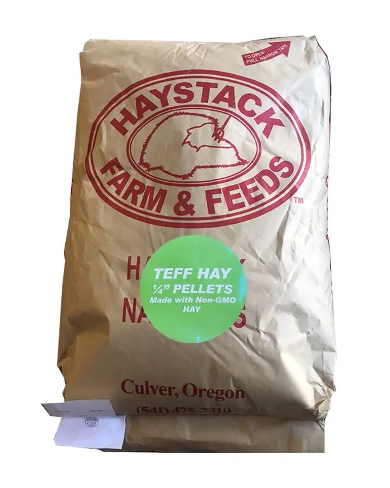 Haystack Teff Pellets – Alaska Hay & Feed Supply